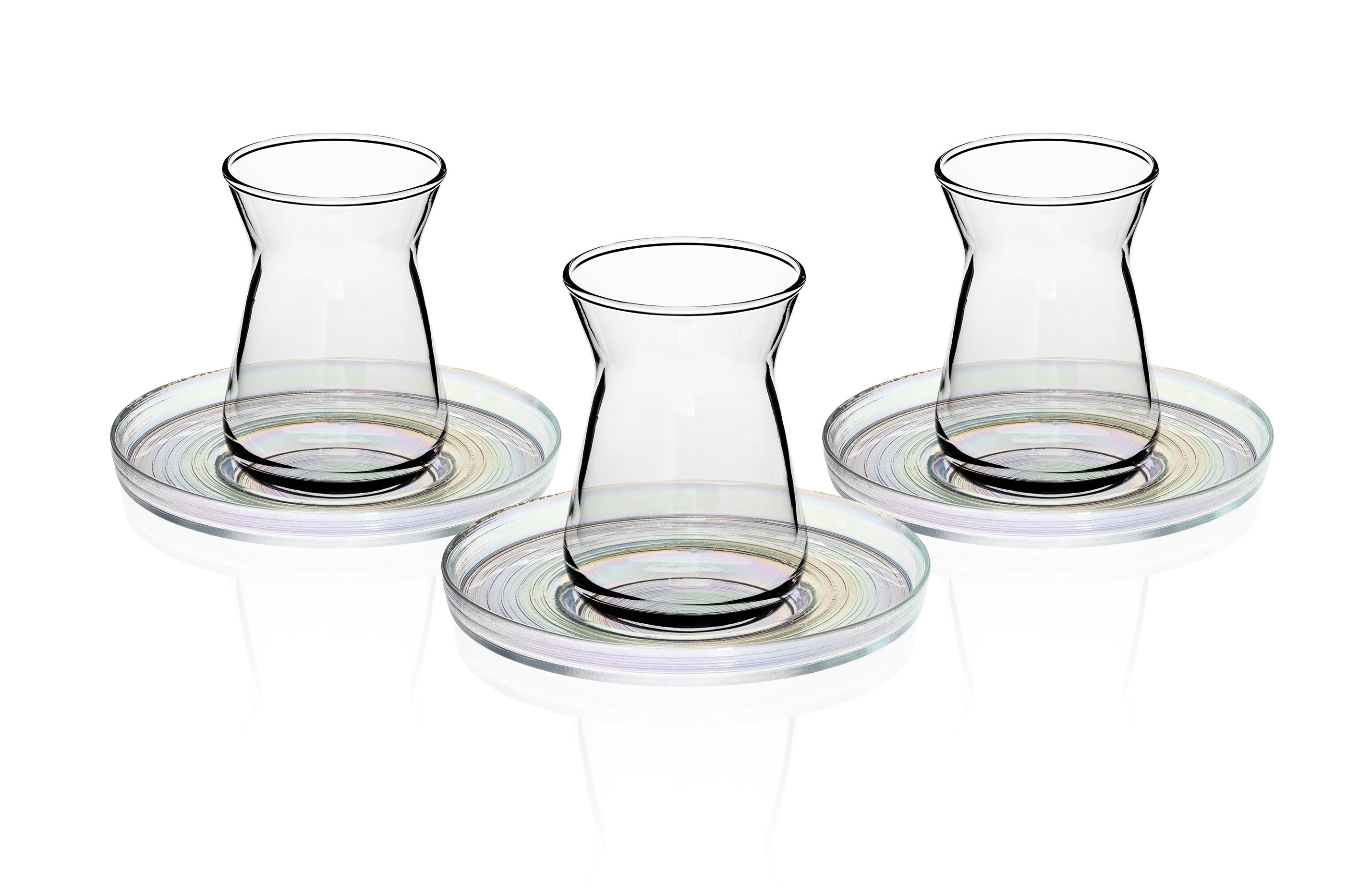 SİGMA HOME 12 PRÇ ÇAY SET ARES İRİS*6 (14304) - Sigma Cam